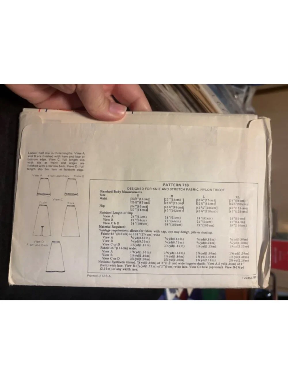 Kwik Sew | Other | Vtg Kwik Sew Pattern 76 Misses Half Slip Sewing ...